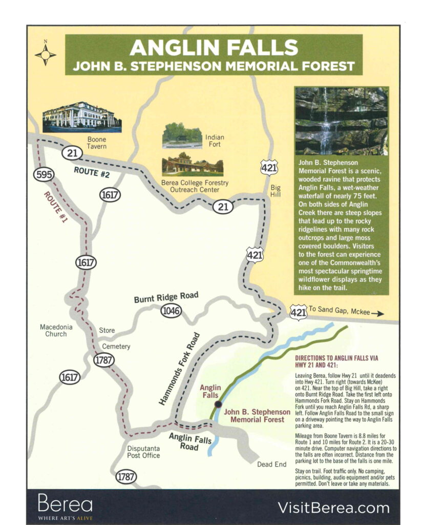 Anglin Falls - BC Forestry Outreach Center