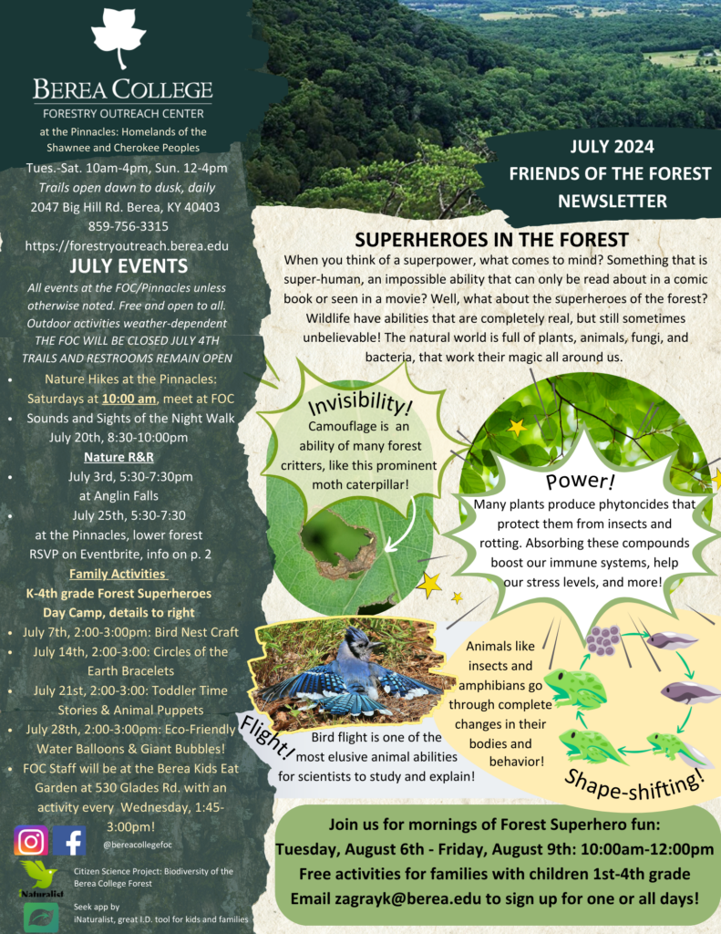 July 2024 Newsletter - BC Forestry Outreach Center
