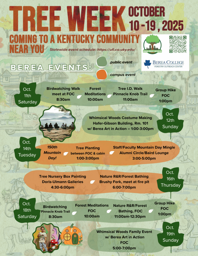Berea Tree Week 2025 - BC Forestry Outreach Center